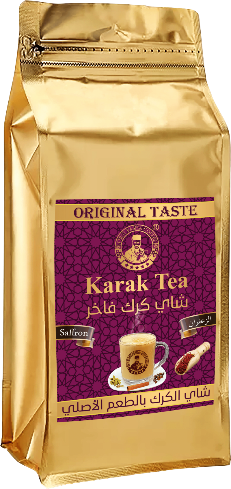 Kark Tea with saffron – First Pasha Coffee